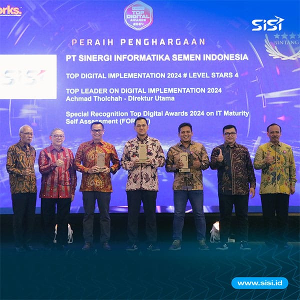 SISI Raih Tiga Penghargaan TOP DIGITAL Awards 2024 - SISI - Sinergi Informatika Semen Indonesia